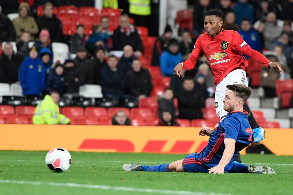 Former United talent Largie Ramazani scores goal from his own half