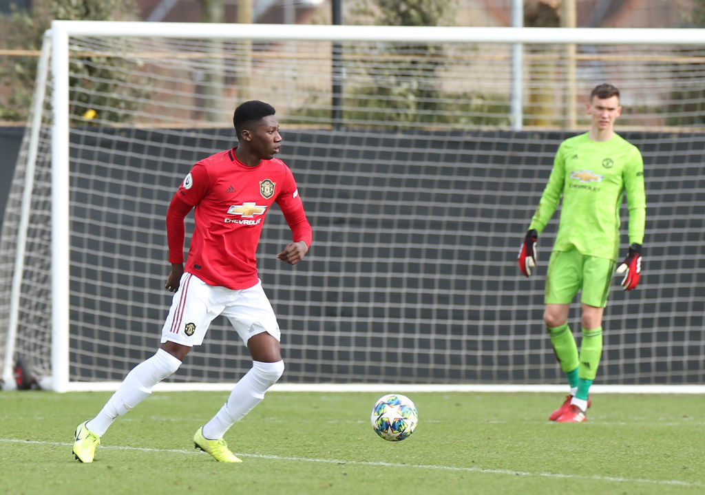 Dishon Bernard shows how he has been training amid hopes for United call-up