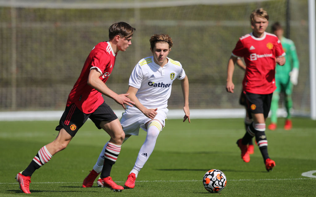 Manchester United youngster mimics Ronaldo's celebration for under-18s