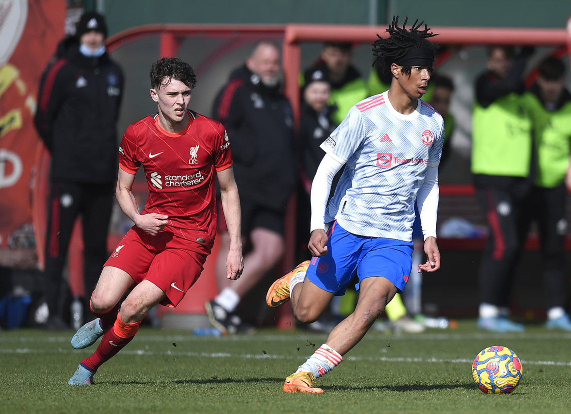 Manchester United's under-18s fight back from 4-1 down to draw 5-5