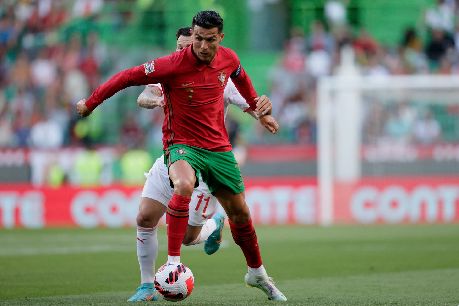 Cristiano Ronaldo makes it 117 international goals with brace for Portugal