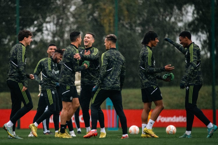 Maxi Oyedele among four United youngsters training with first team