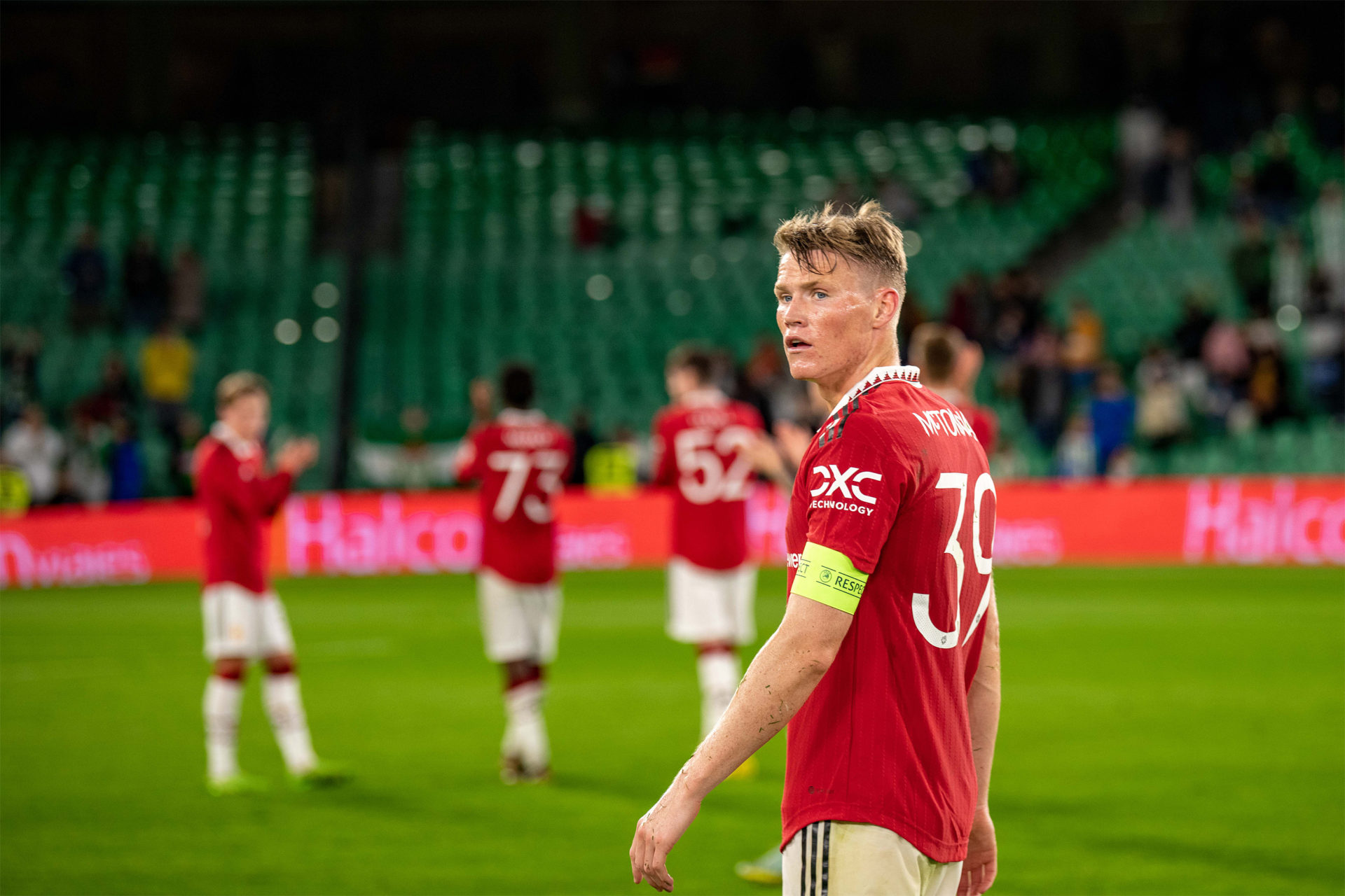 Scott McTominay bulks up in gym ahead of Premier League return