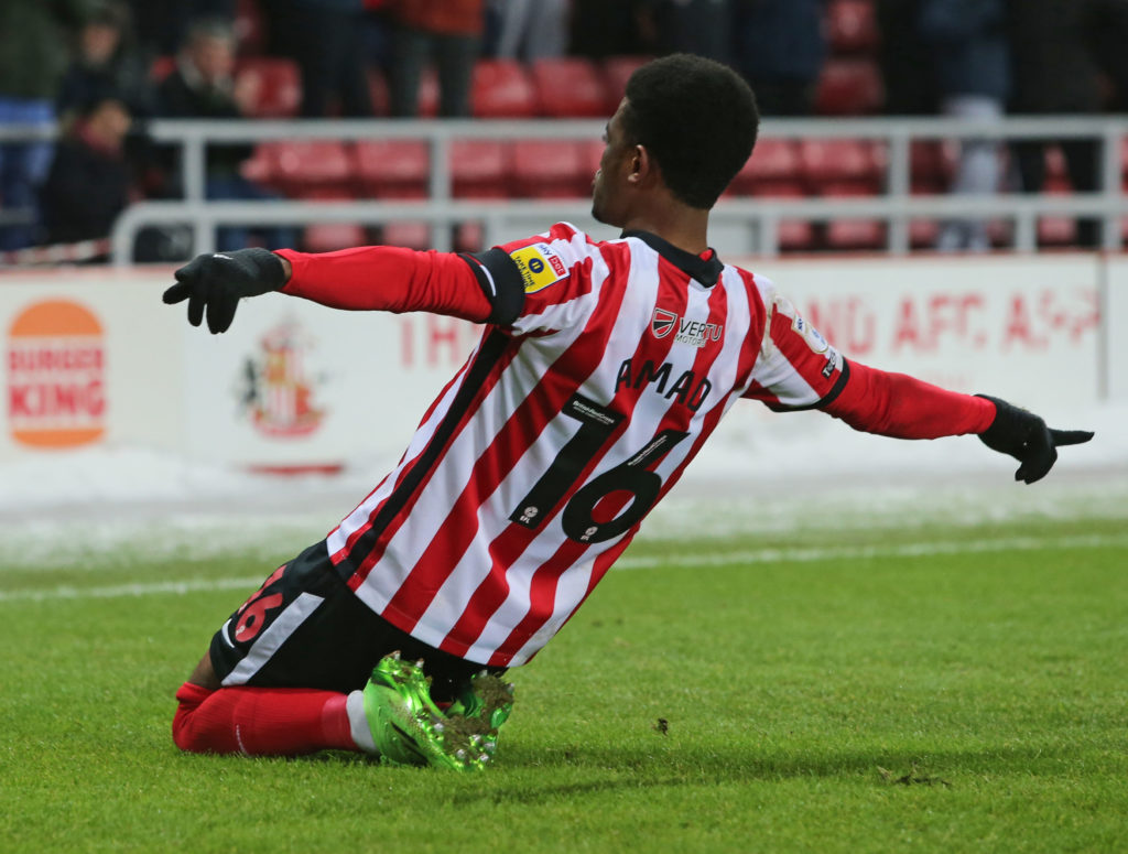 Amad provides assist for last minute winner to continue impressive form