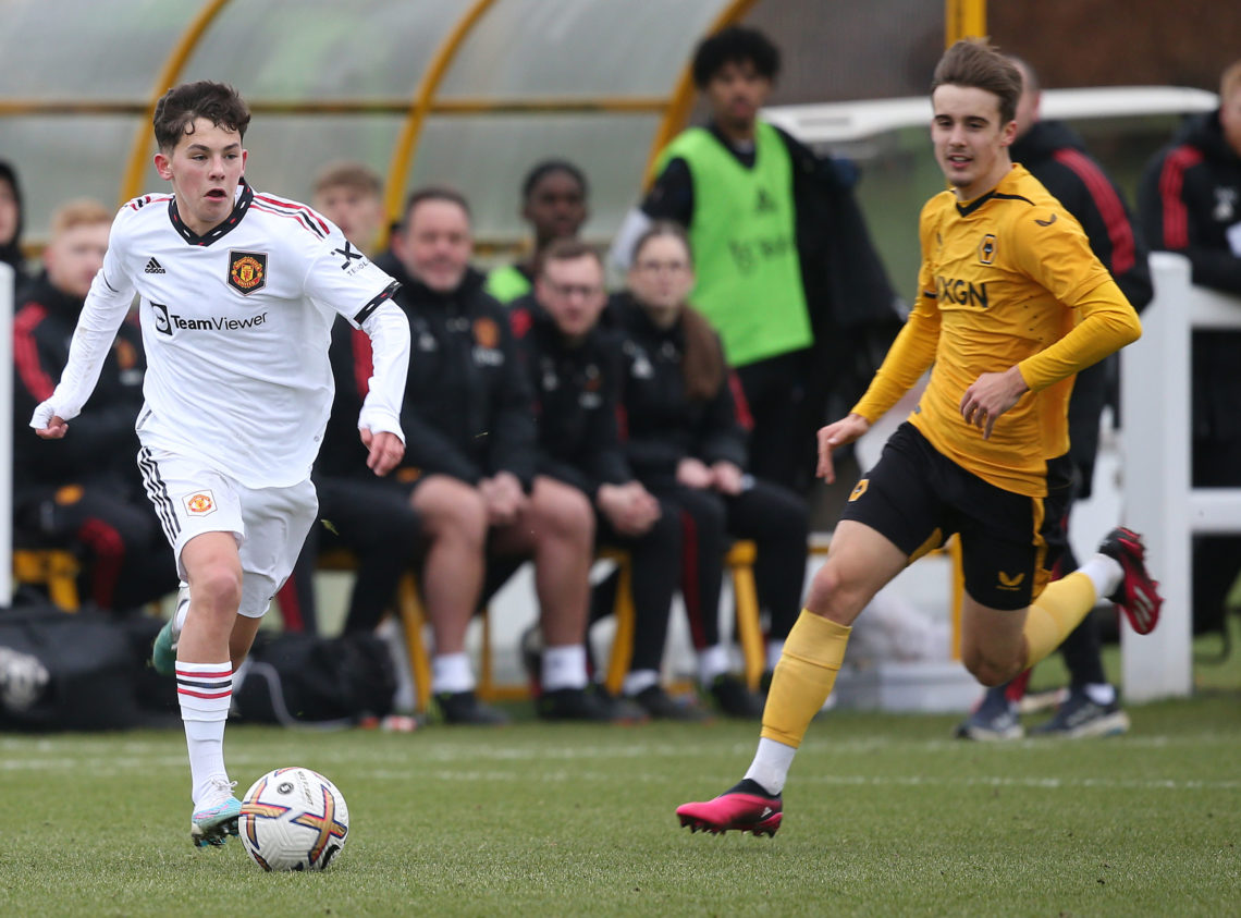 15-year-old Manchester United prospect scores wonder goal in U18 draw