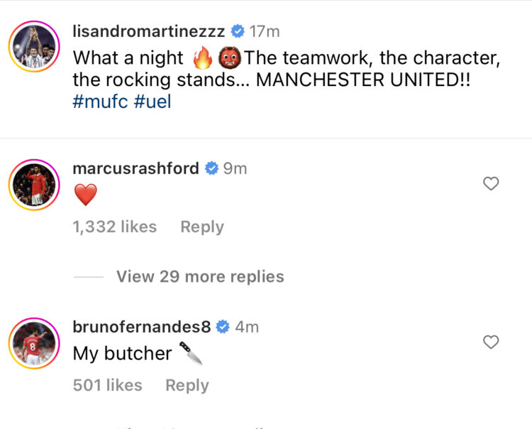 Manchester United star praises 'Portuguese Guy' Bruno Fernandes
