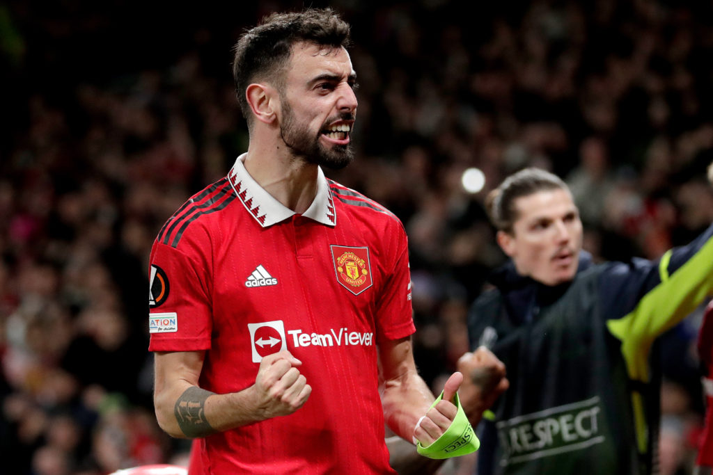 Manchester United star praises 'Portuguese Guy' Bruno Fernandes