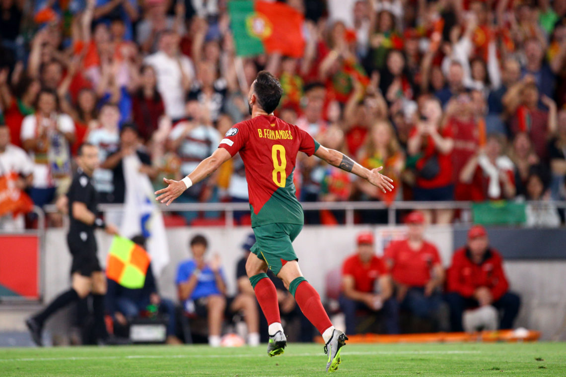 Bruno Fernandes puts in world-class performance for Portugal