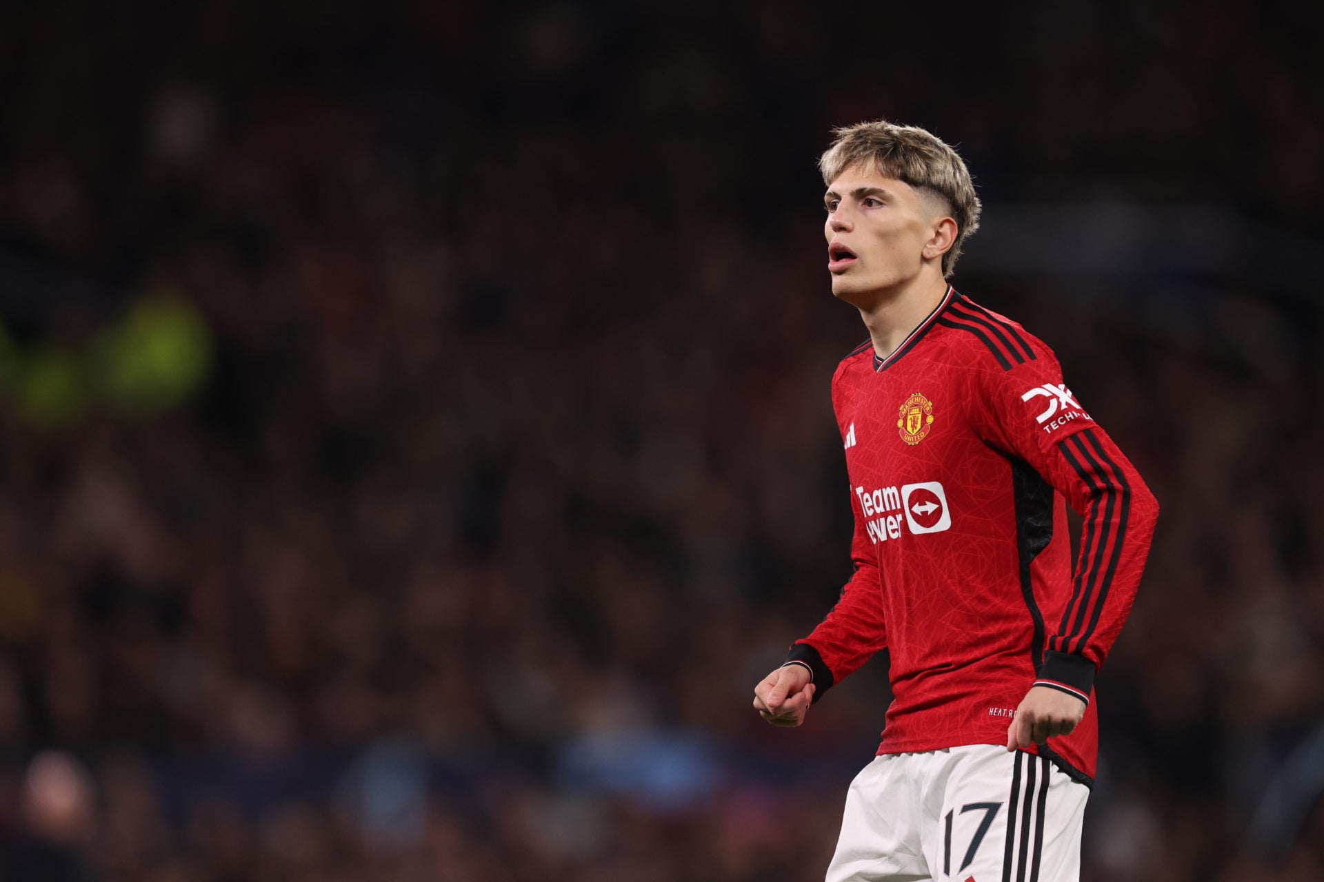 Man United fans spotted what Alejandro Garnacho did right before ...