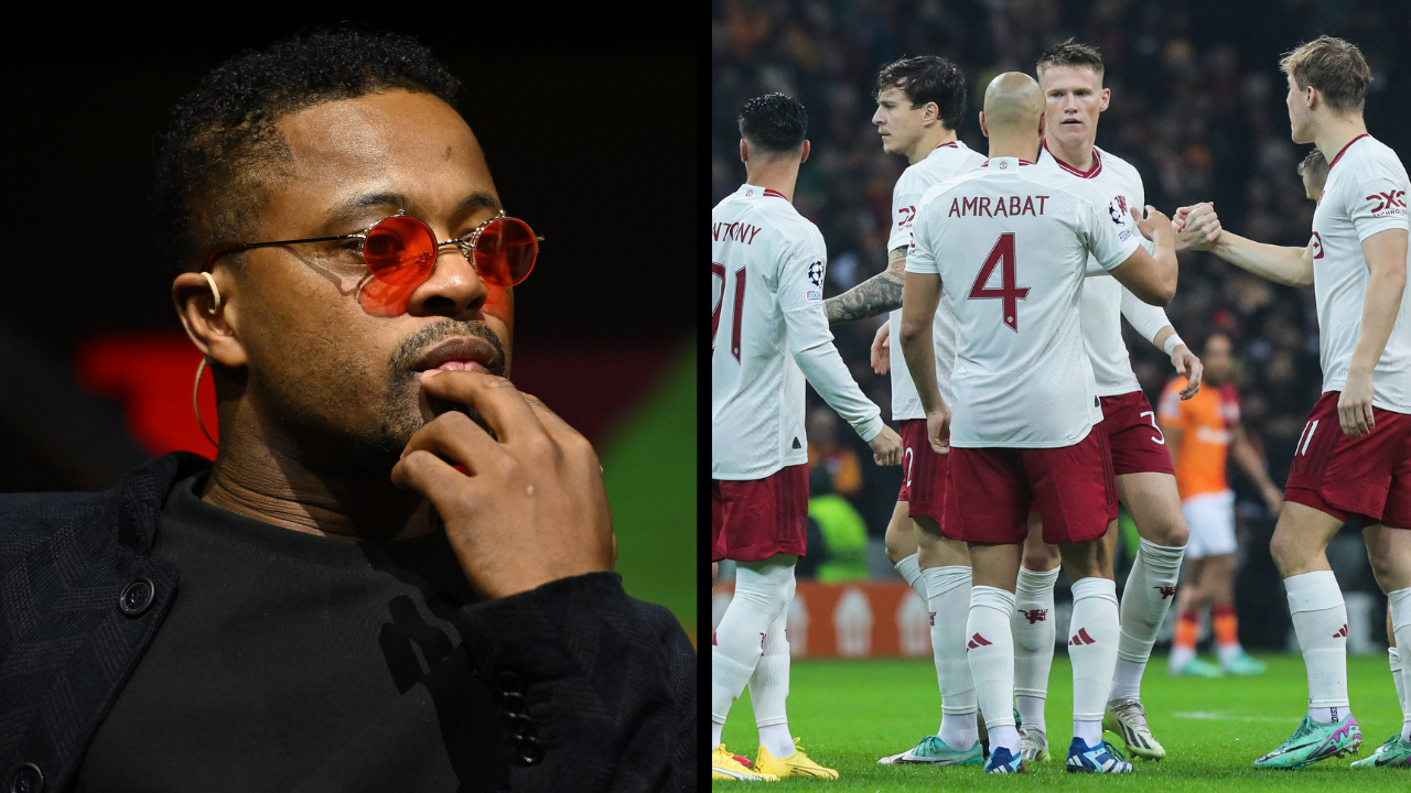 Patrice Evra gives verdict on Manchester United's dramatic draw v ...