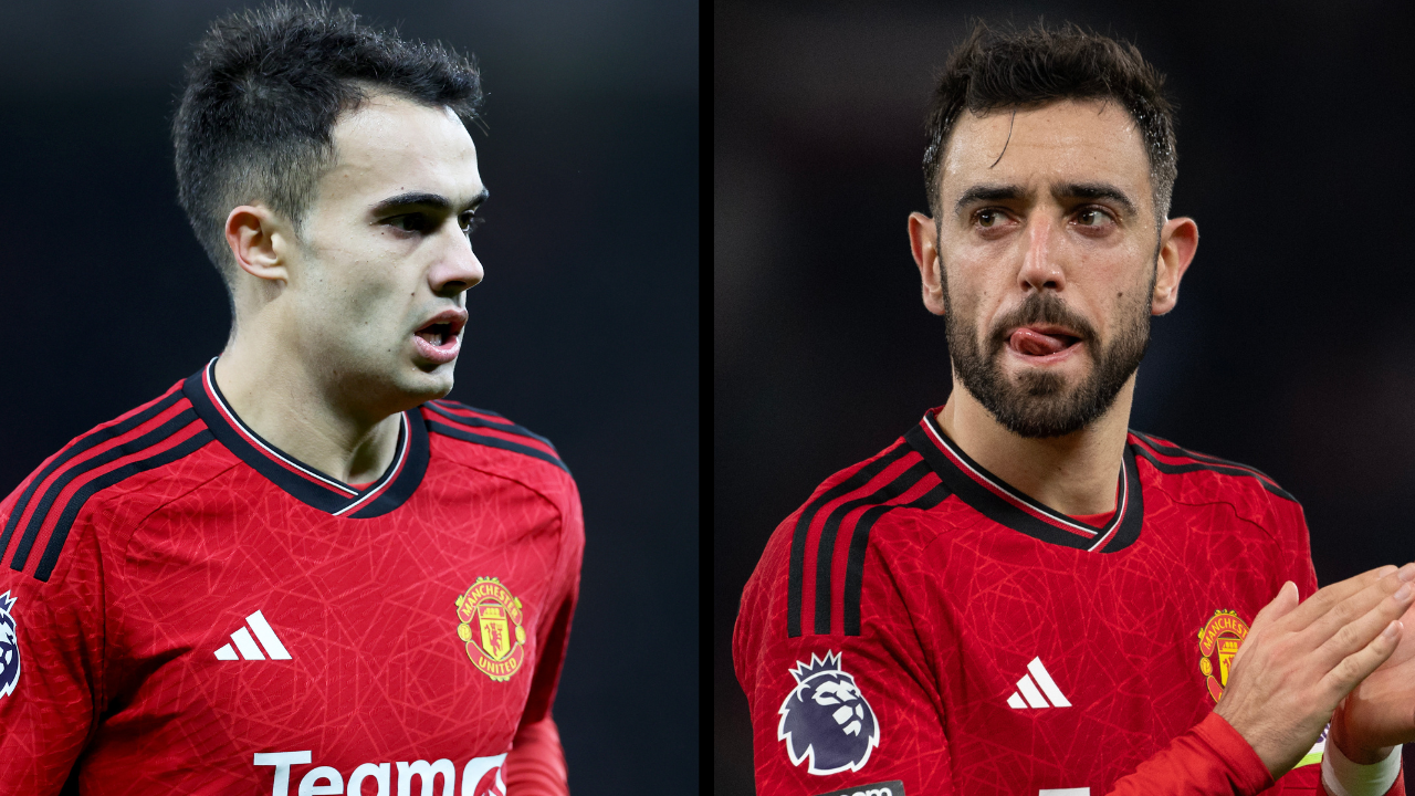 Bruno Fernandes' six-word message to Sergio Reguilon after loan spell ...
