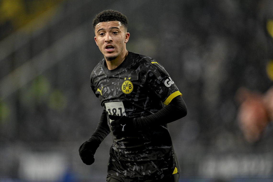 Jadon Sancho sends five-word message to one man after immediate impact ...
