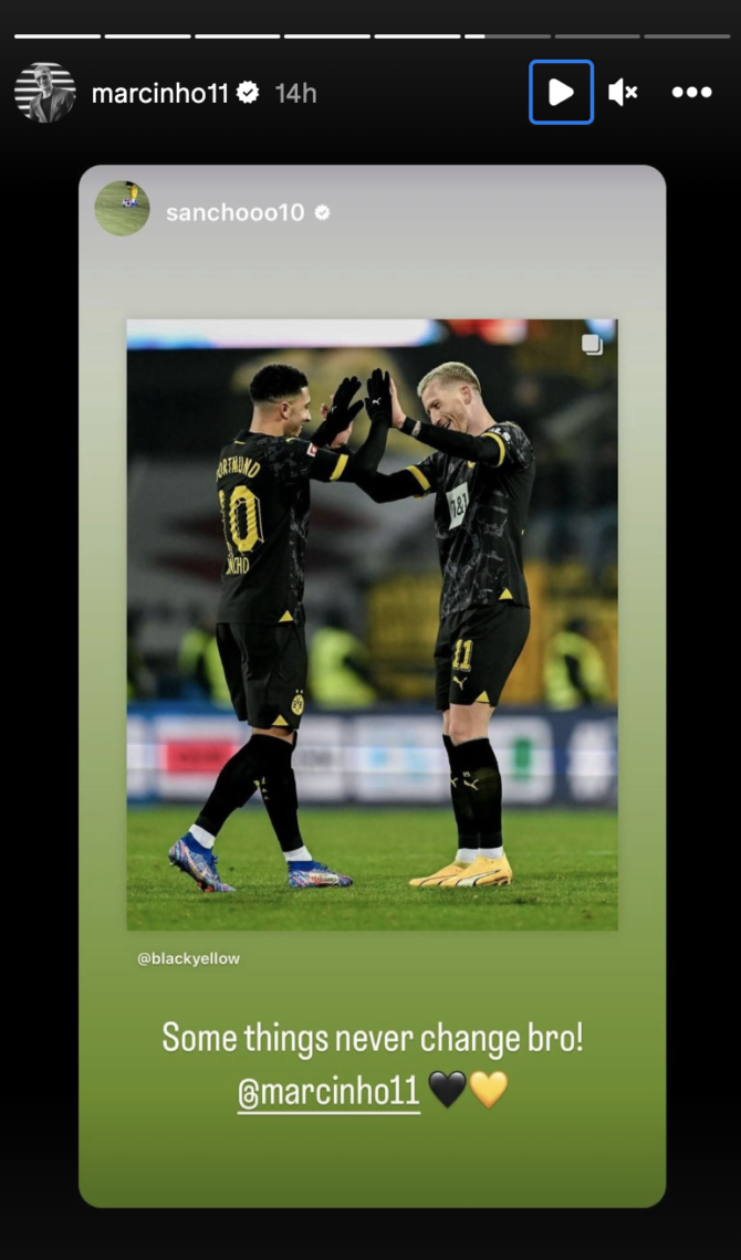 Jadon Sancho sends five-word message to one man after immediate impact ...