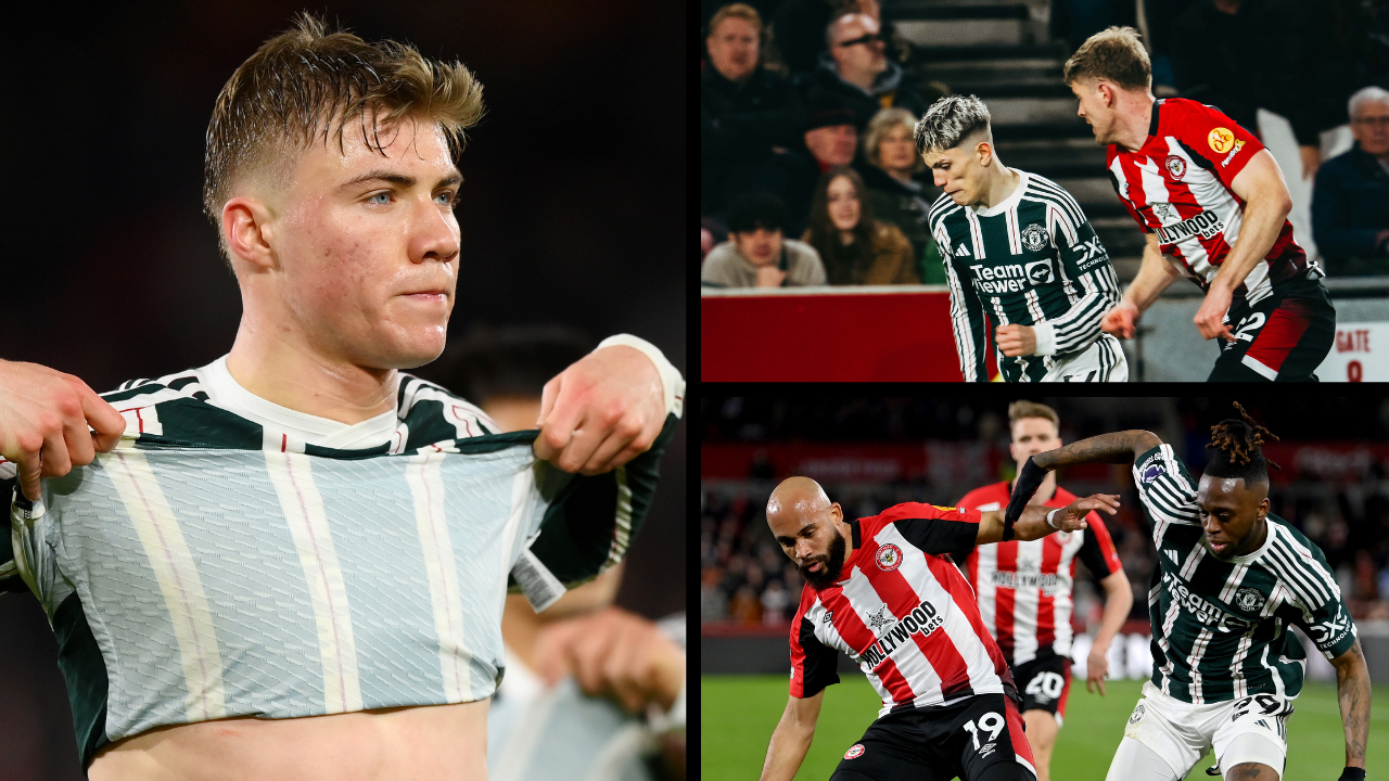 Manchester United Player Ratings V Brentford Alejandro Garnacho And