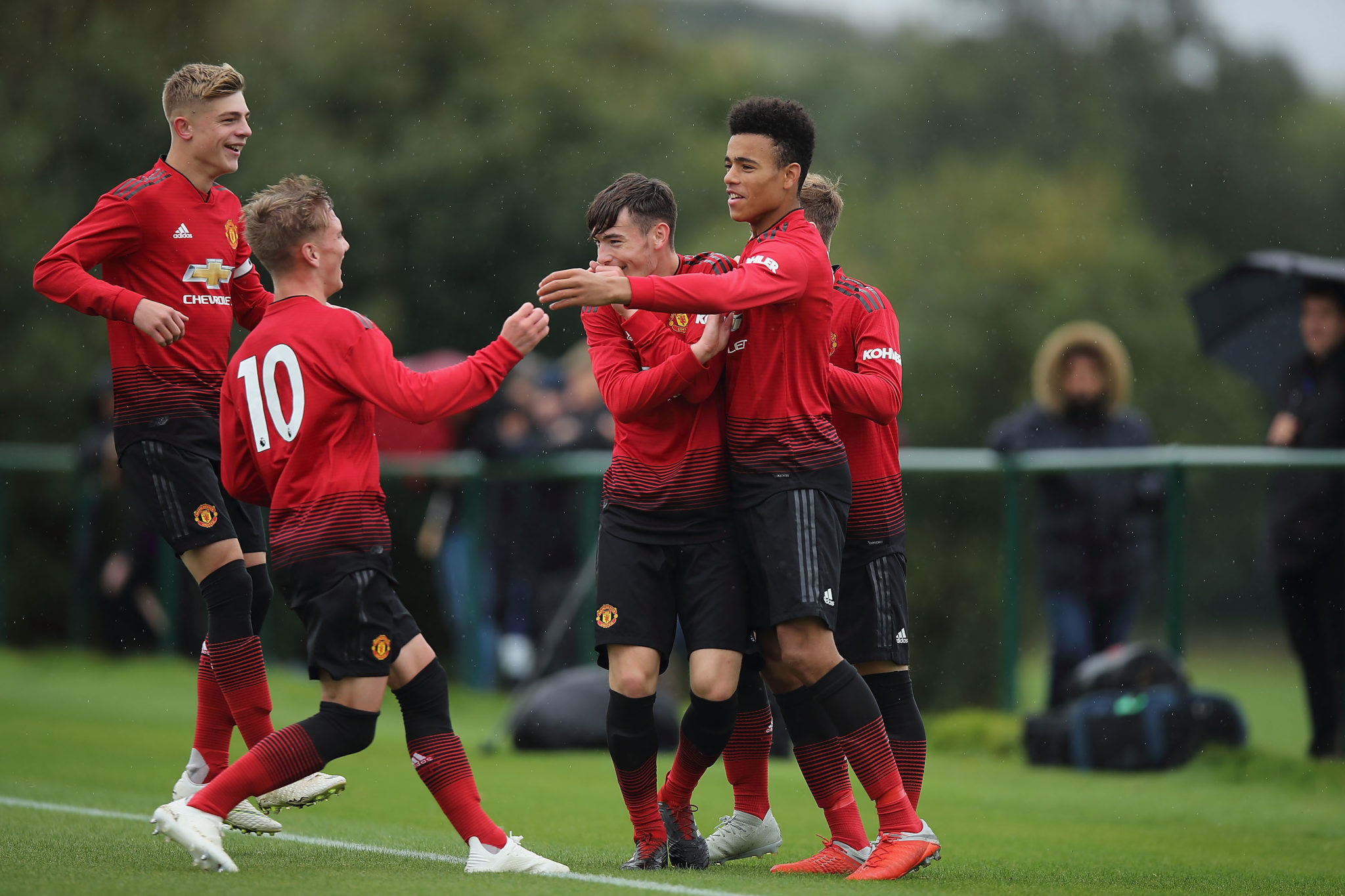 What happened to the last Man Utd U18 squad to win the league?