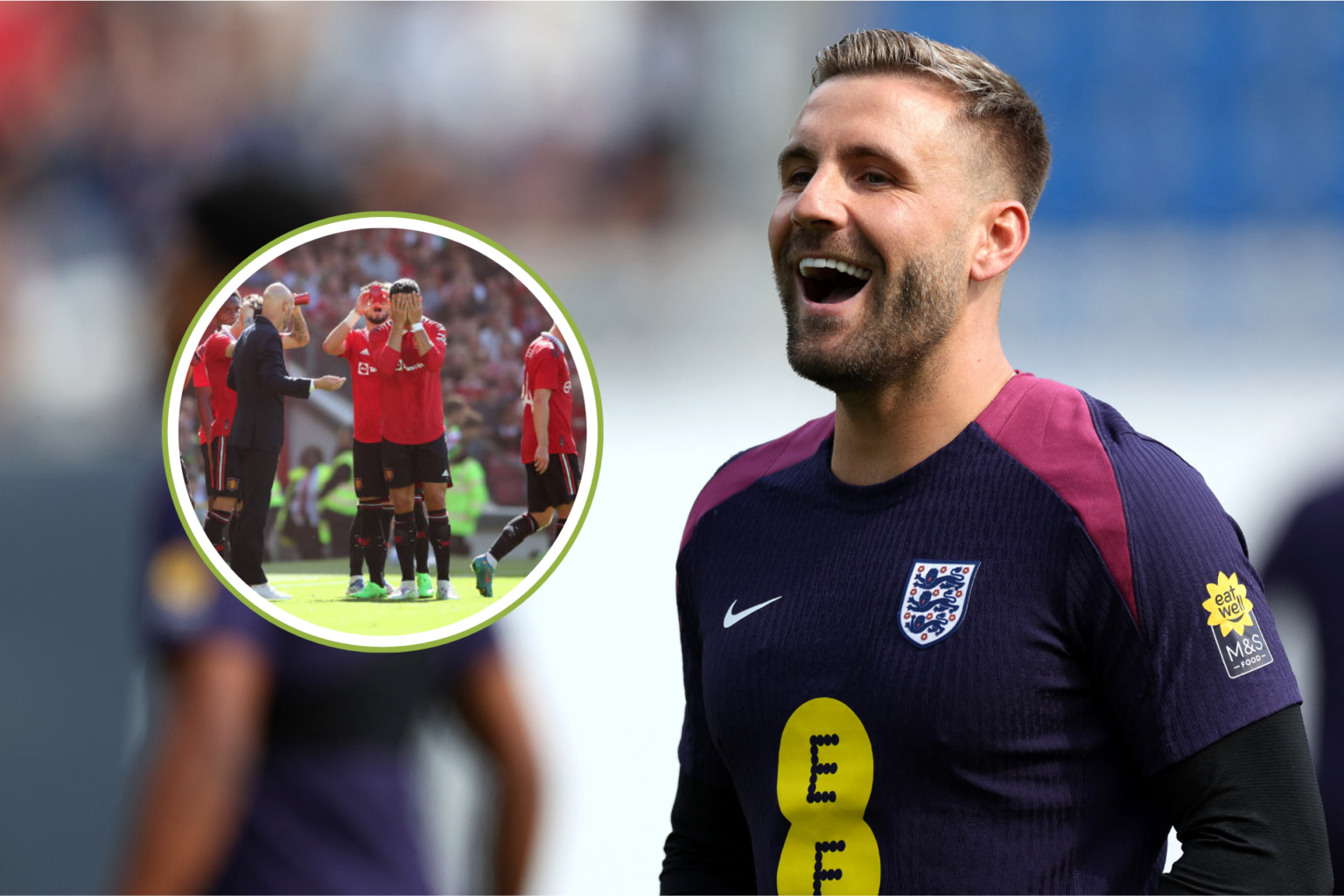 Luke Shaw includes former Man Utd teammate Ten Hag shunned in his ...