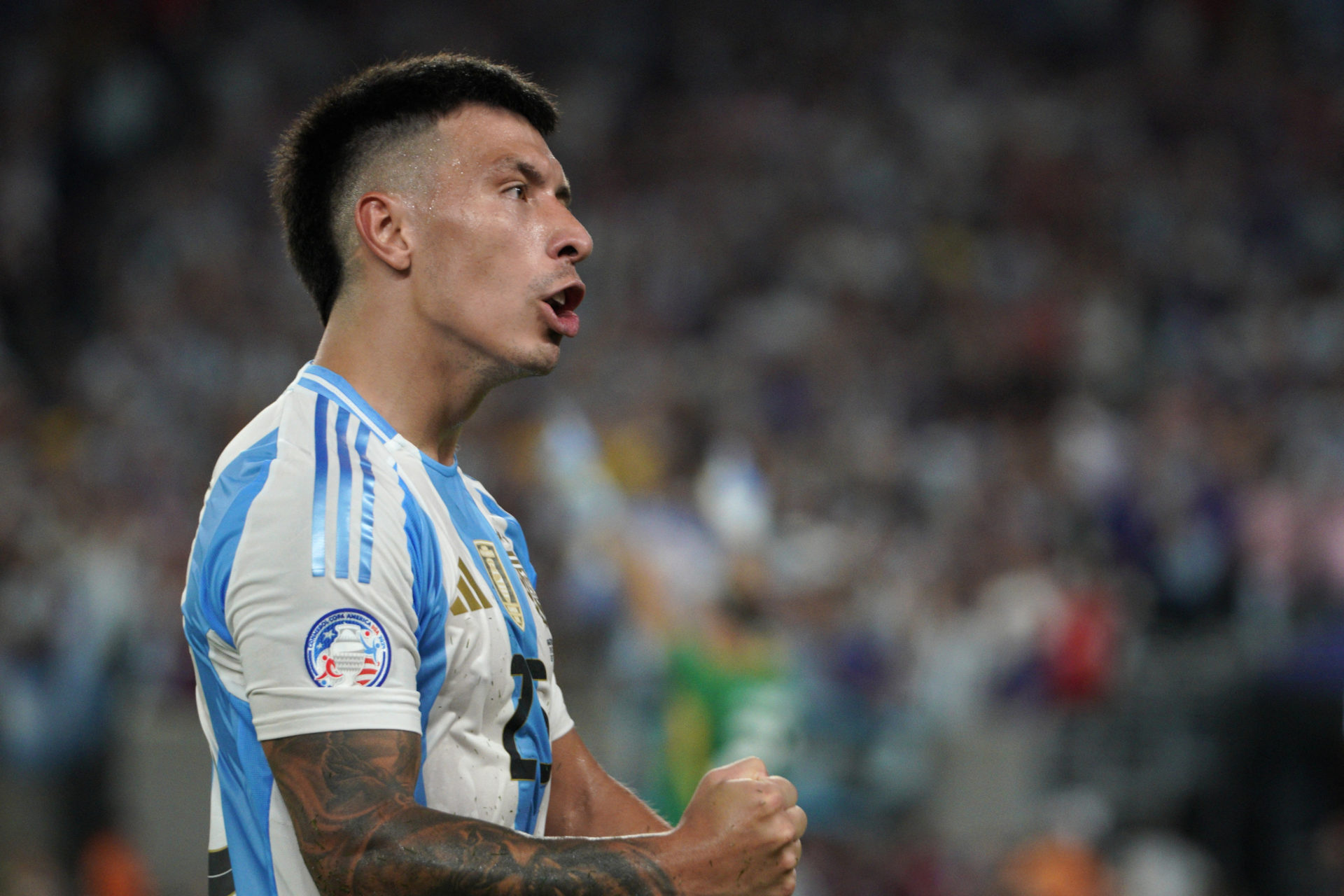 How Lisandro Martinez fared for Argentina v Canada during Copa America ...