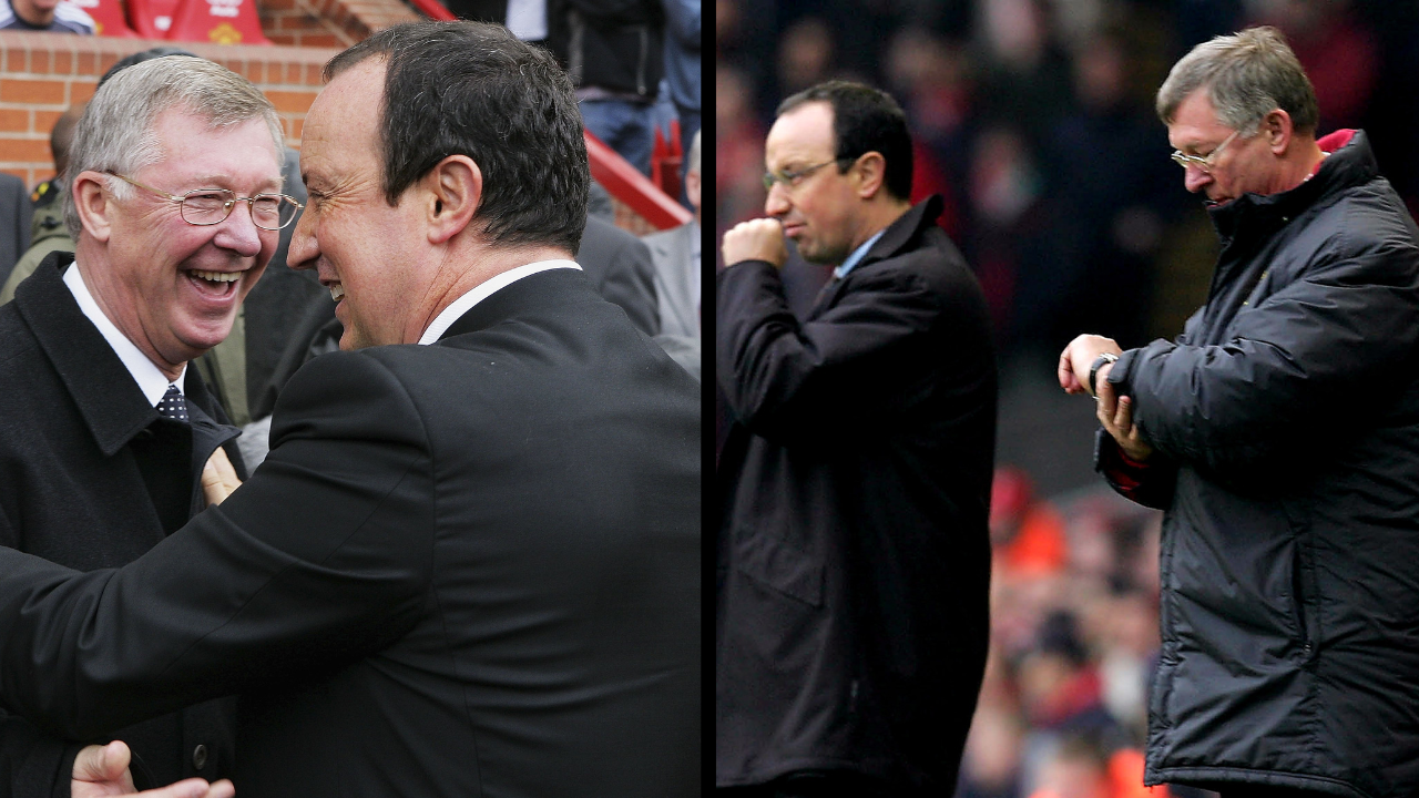Rafa Benitez's six-word response was exact moment he realised Man Utd ...