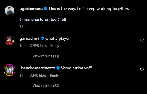 Manuel Ugarte sends eight-word message just hours after his best ever ...