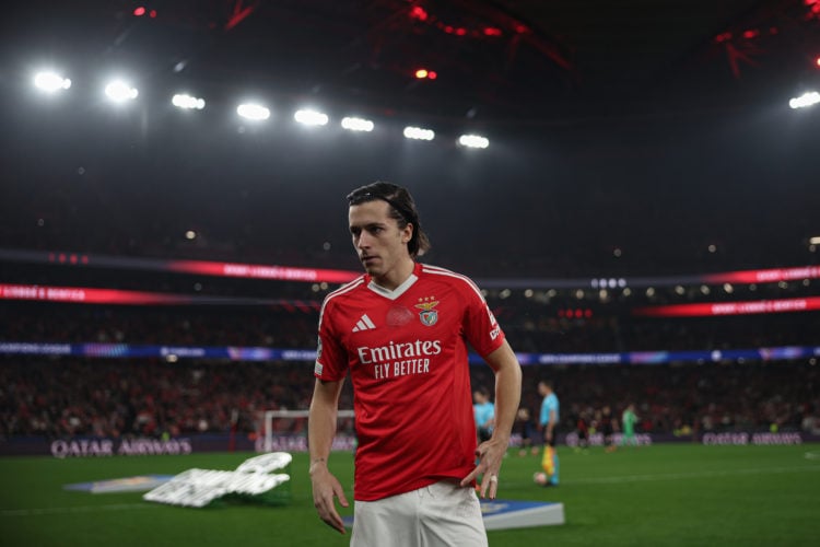 Ex-Man Utd talent Alvaro Fernandez catches the eye despite Benfica's ...