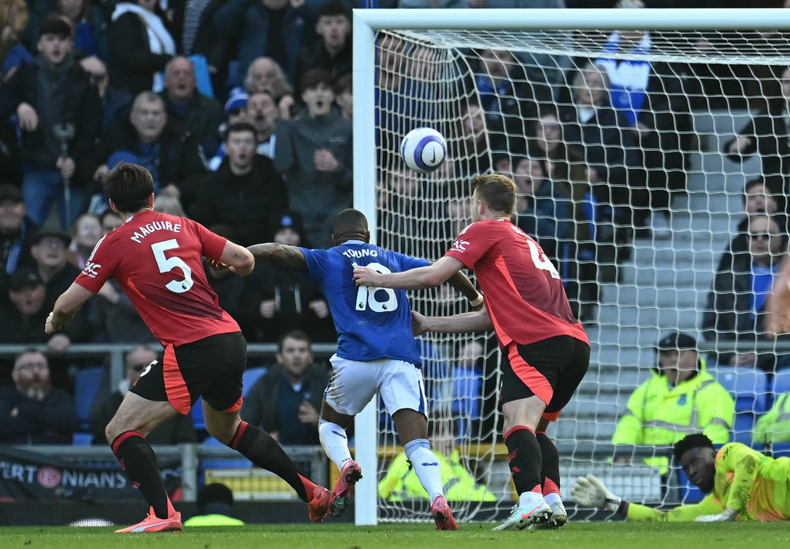 What Harry Maguire seemed to say to Jordan Pickford in Goodison Park ...