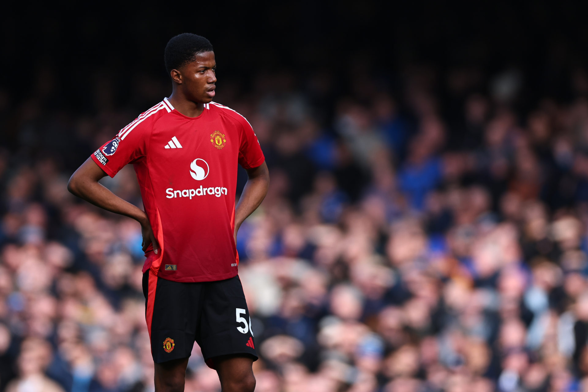 Chido Obi reacts as exciting Man Utd youngster makes international ...