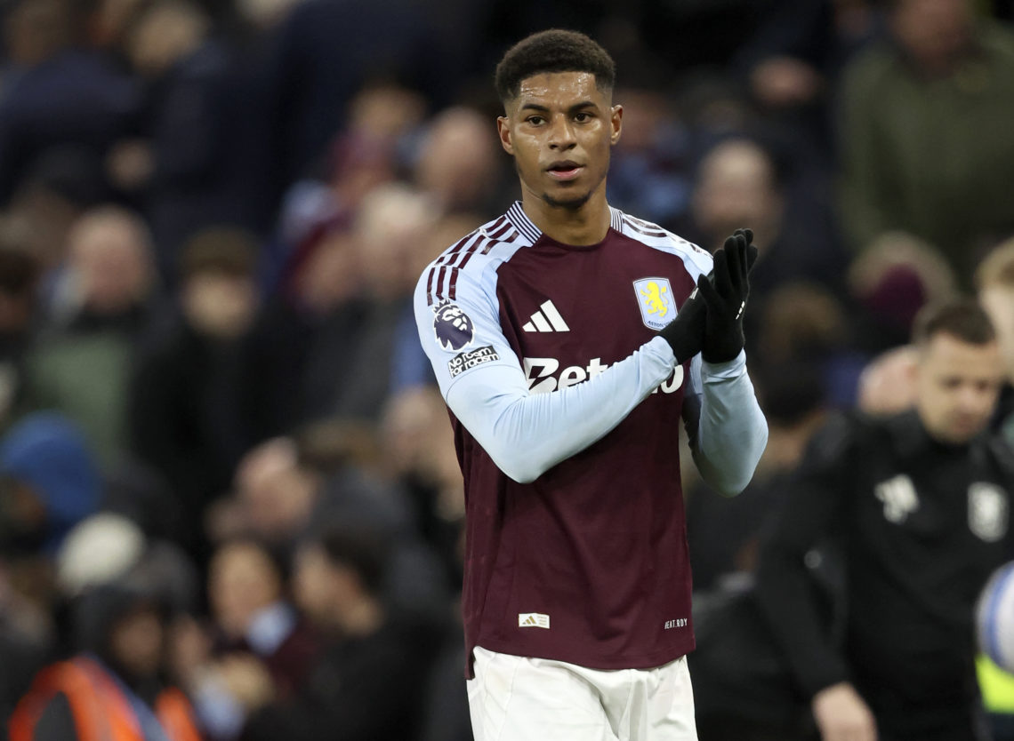Aston Villa stars hail ‘dangerous’ Marcus Rashford, Manchester United ...