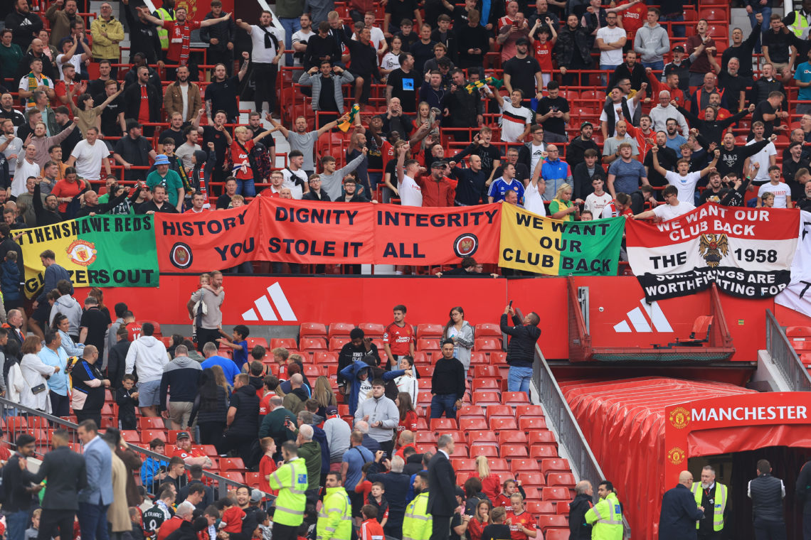 Manchester United fan group plan protest against Glazers for Manchester ...