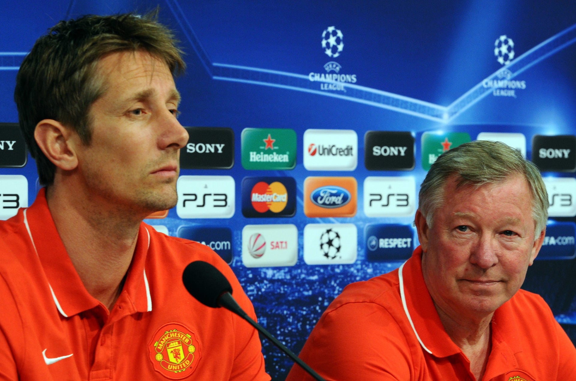 Goalkeeper Sir Alex Ferguson considered as Edwin van der Sar ...