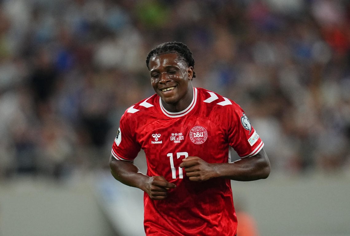 Patrick Dorgu's 26-minute cameo for Denmark vs Greece had a single ...