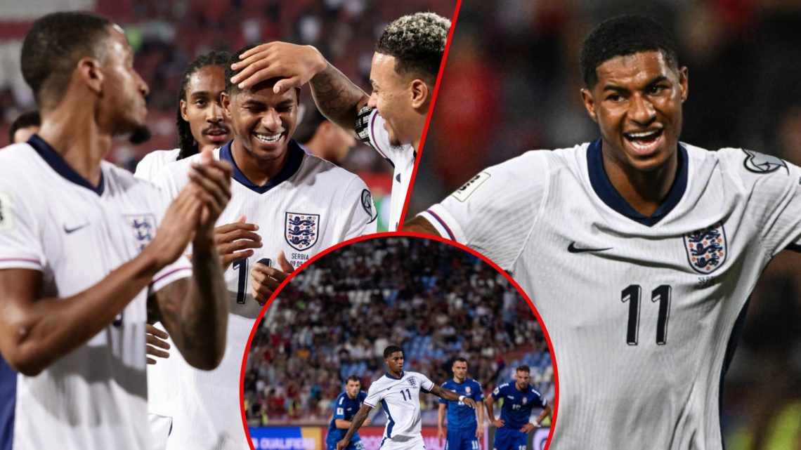 What Marcus Rashford did for England vs Serbia showed two 'trademark ...