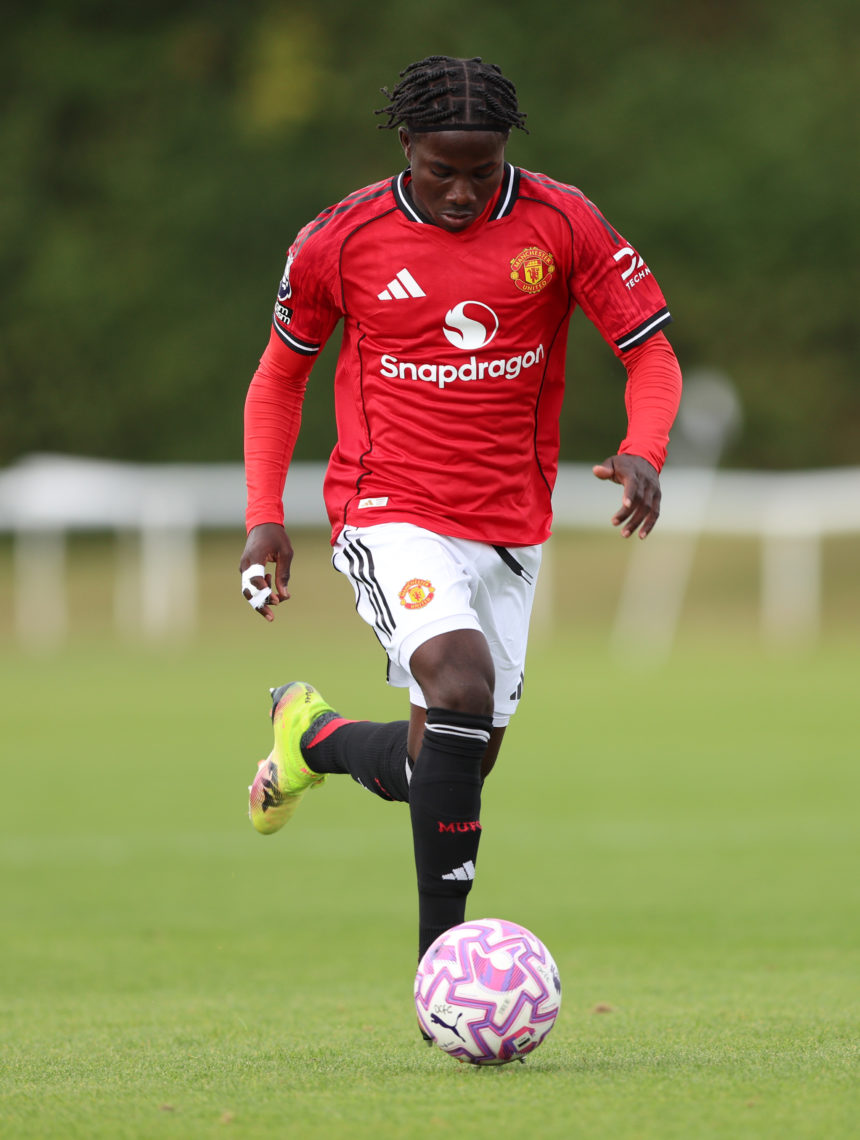 Douka Nkoto making his mark for Man Utd U18 with impressive assist, he ...