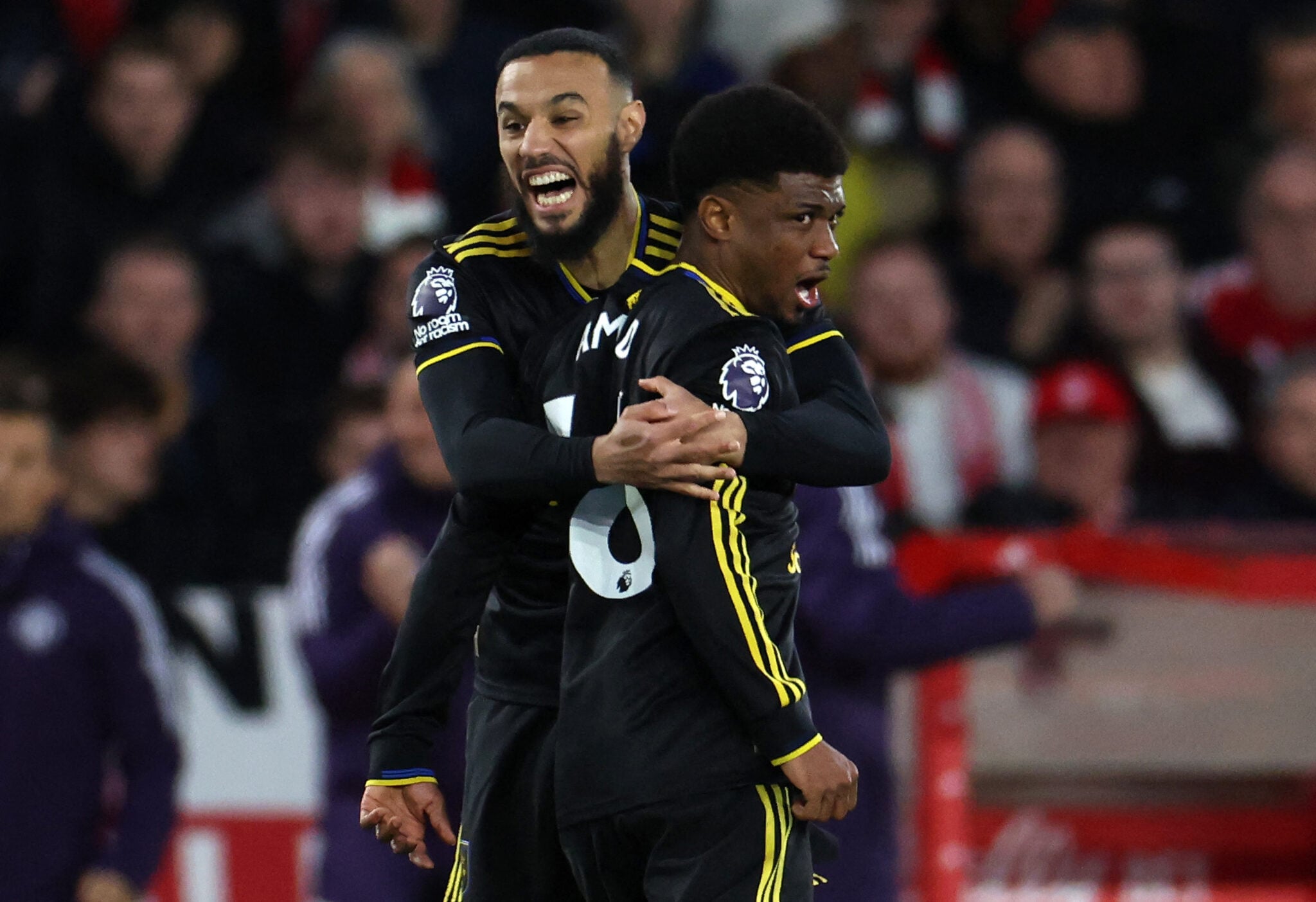 Amad's instant reaction after Man Utd draw with Nottingham Forest shows ...