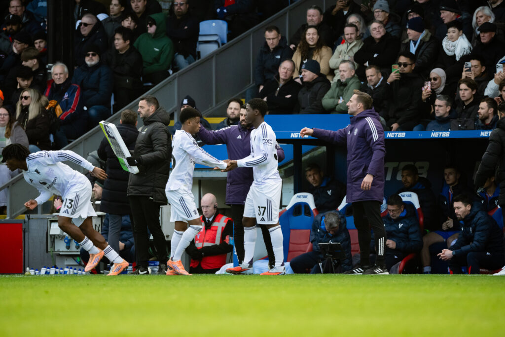 What Kobbie Mainoo did just before coming on vs Palace looked worrying ...