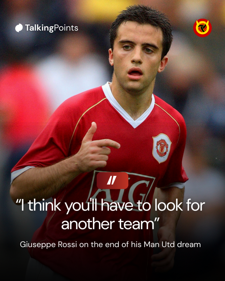 Giuseppe Rossi, the ex-Man Utd wonderkid who was 20 years too early