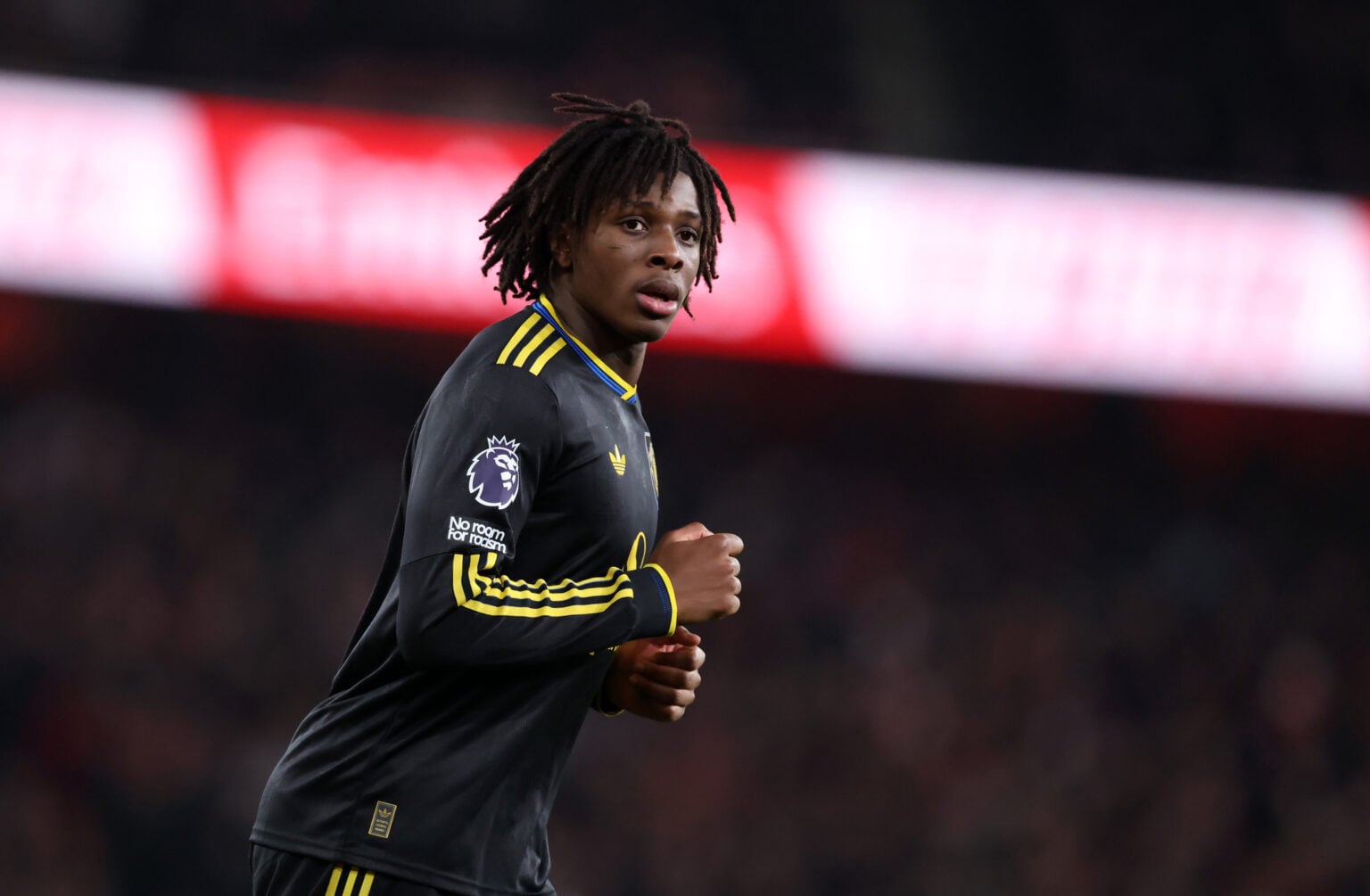 Patrick Dorgu tells Patrice Evra his wonder goal vs Arsenal was ...