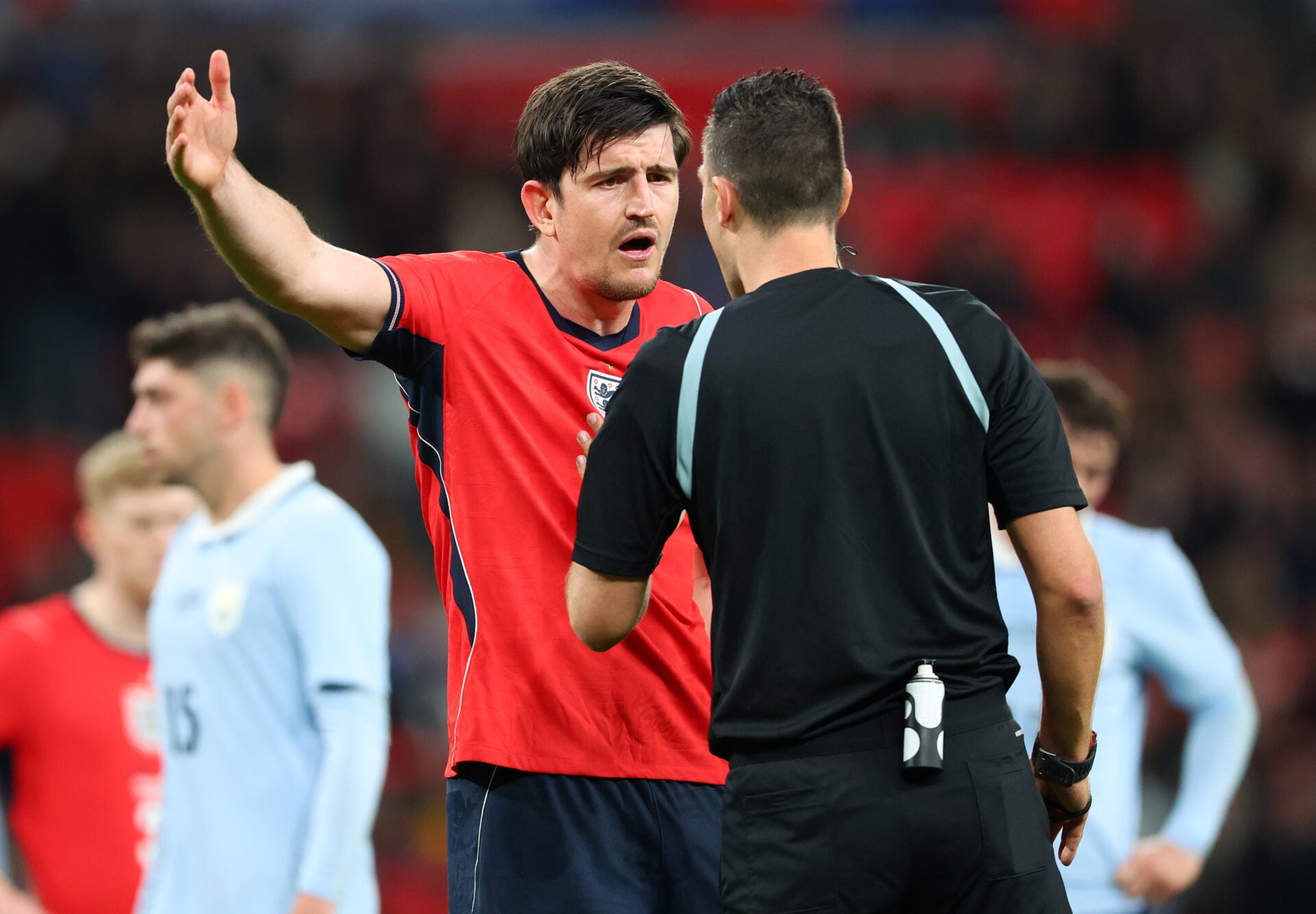 Harry Maguire lambasts 'ridiculous' penalty incident after England draw