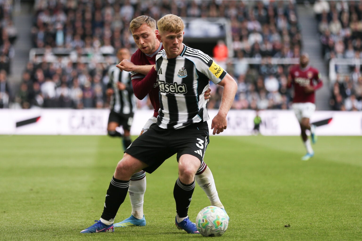 Man Utd learn Lewis Hall price tag after Newcastle's Anthony Gordon ...