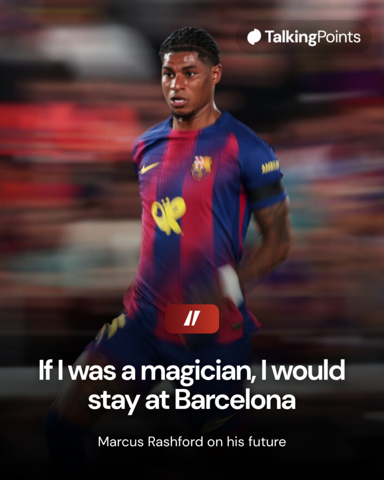 Marcus Rashford and Man Utd are now both saying the same thing about ...